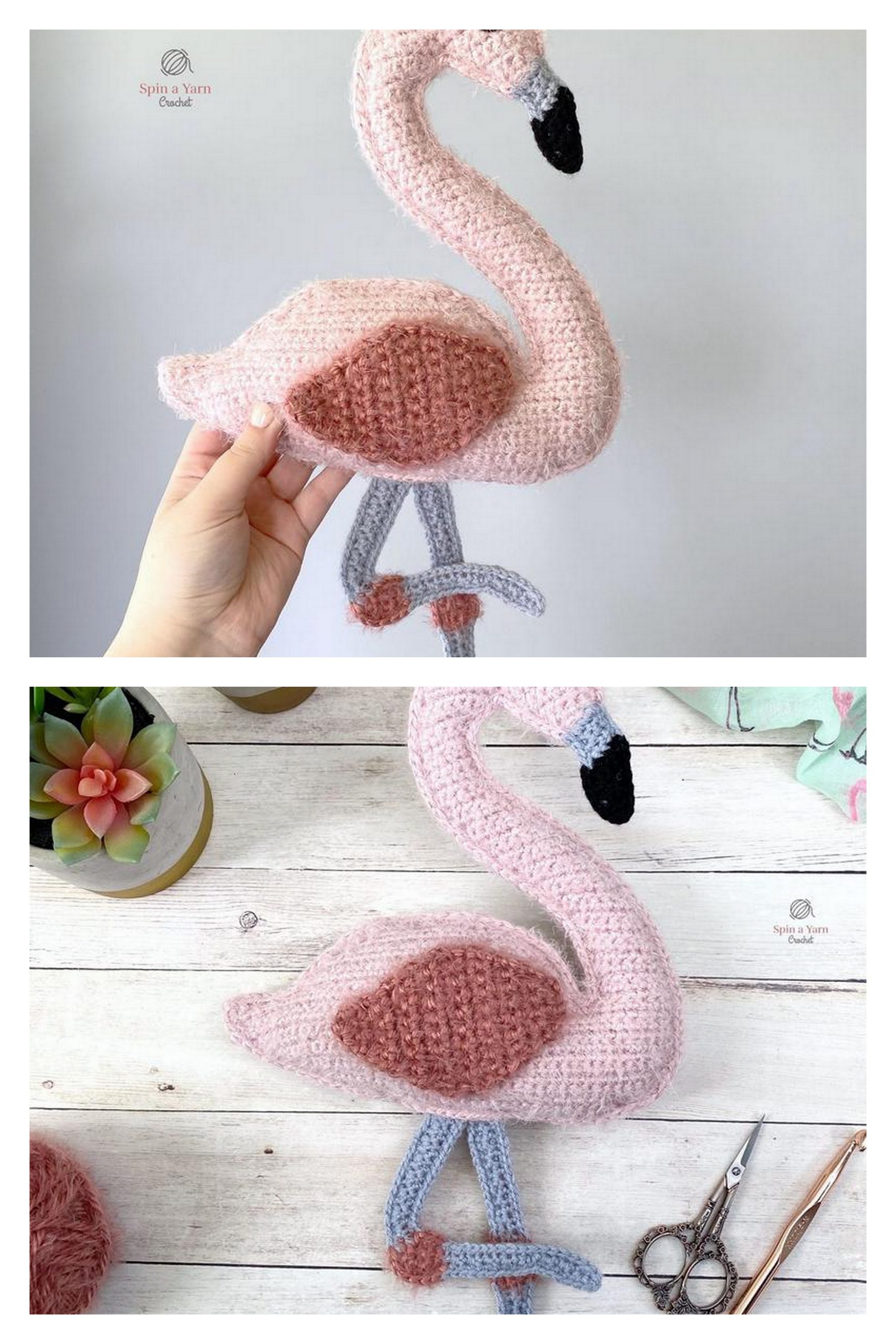 Amigurumi Crochet Flamingo Free Pattern – Amigurumi