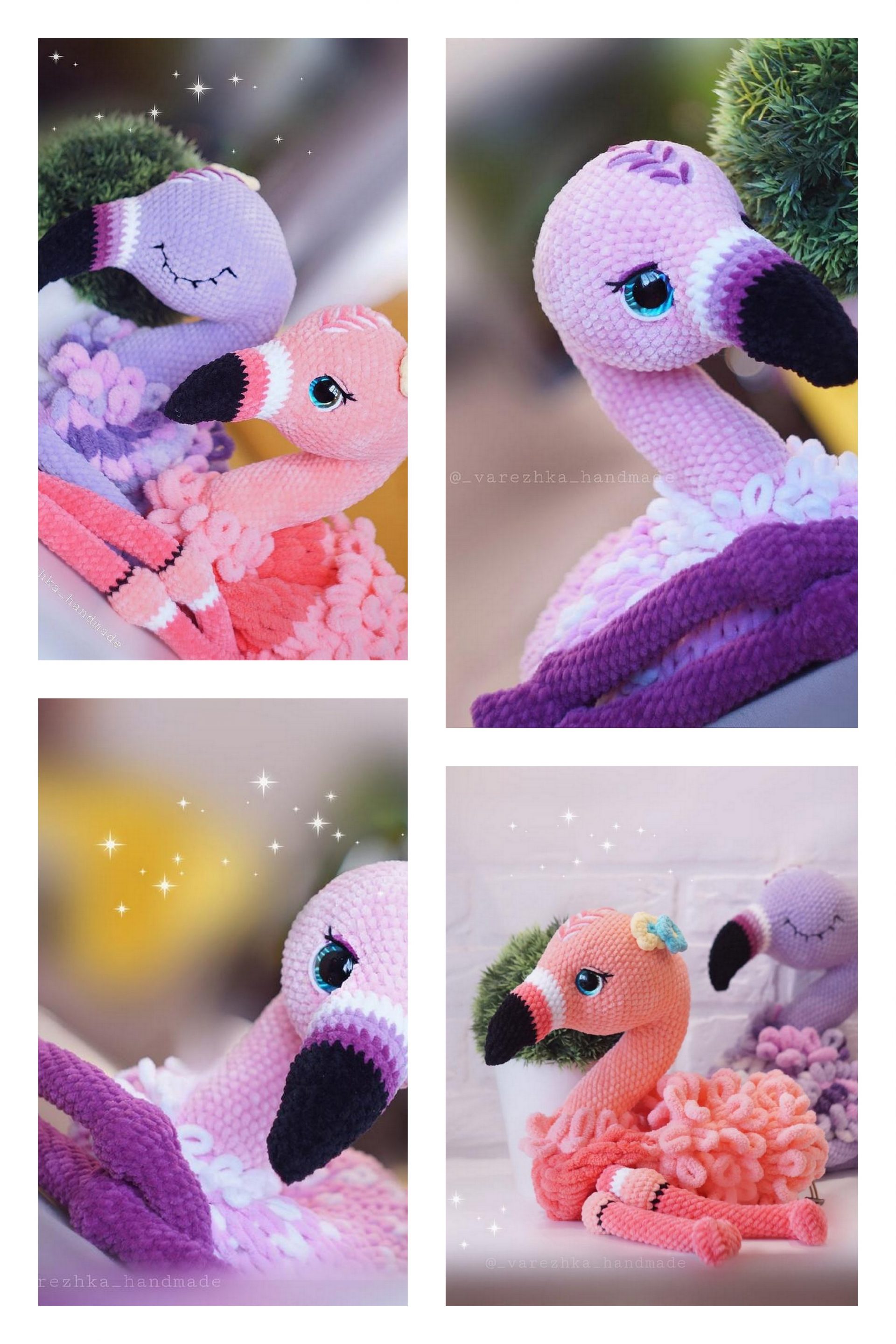 Amigurumi Crochet Flamingo Free Pattern – Amigurumi