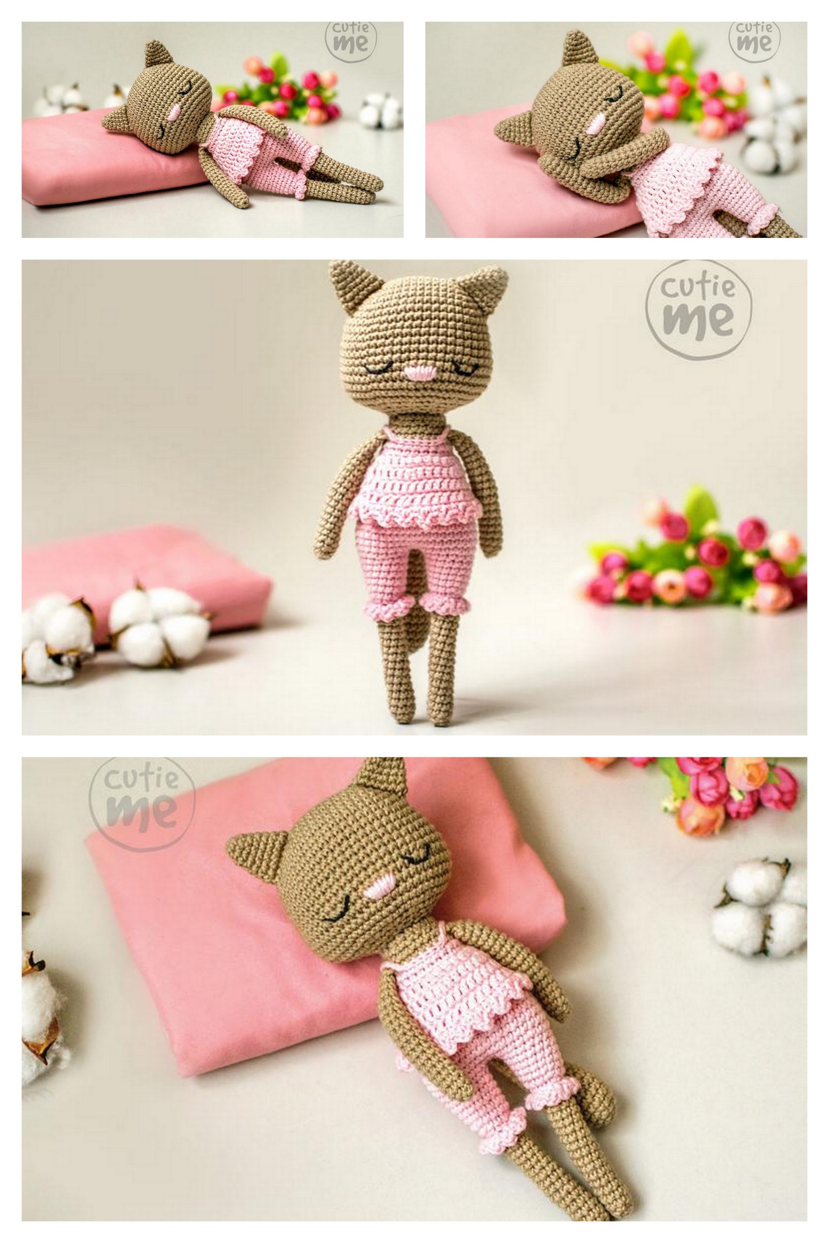 Amigurumi Crochet Mini Cat Free Pattern – Amigurumi