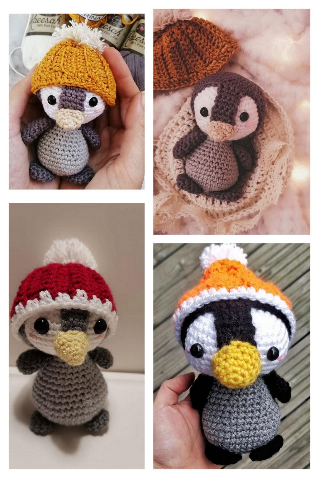 Amigurumi Crochet Mini Penguin Free Pattern – Amigurumi
