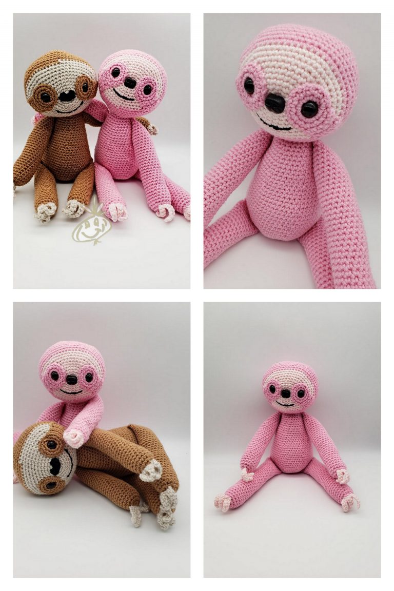 Amigurumi Crochet Sloth Free Pattern – Amigurumi