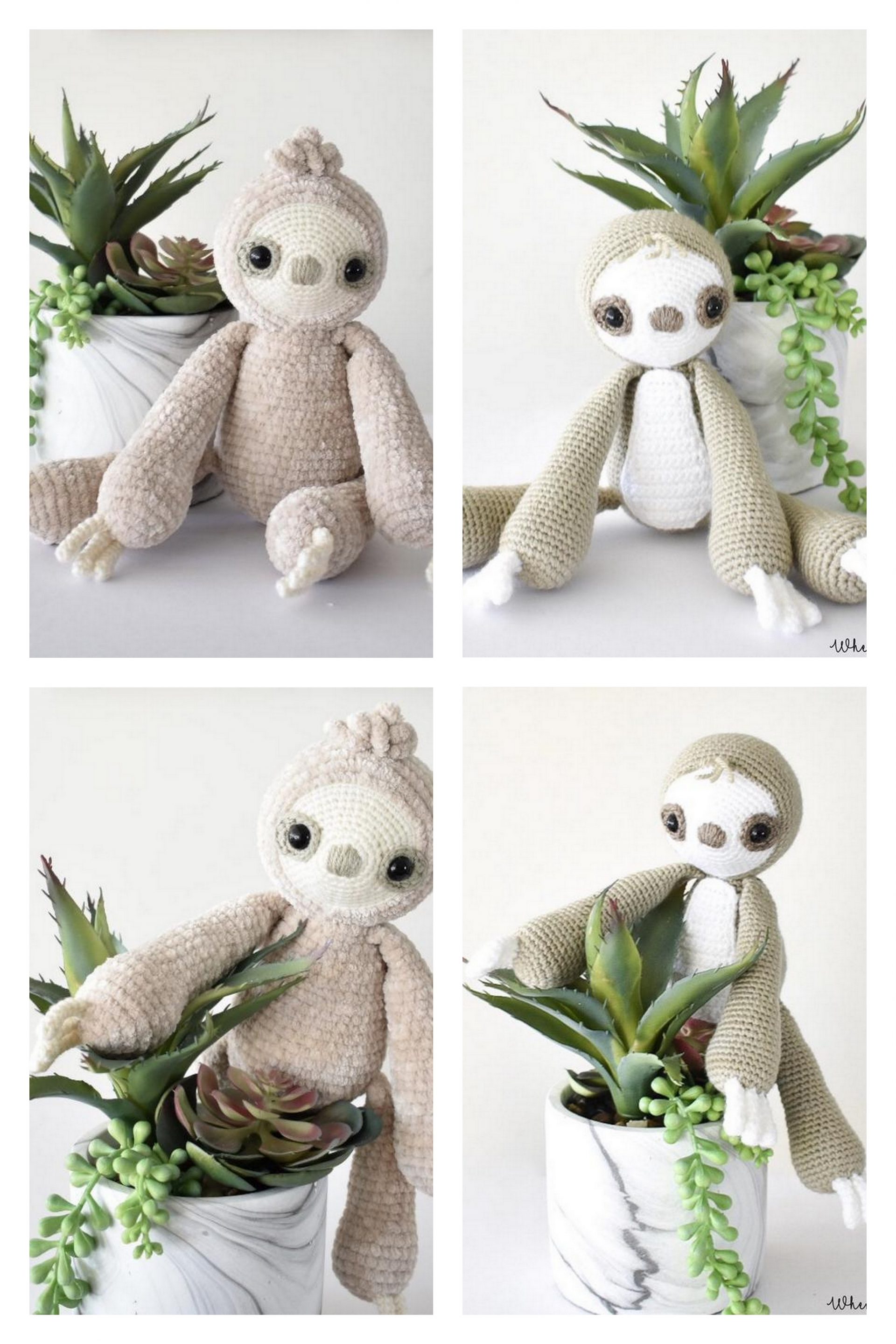 Amigurumi Crochet Sloth Free Pattern – Amigurumi