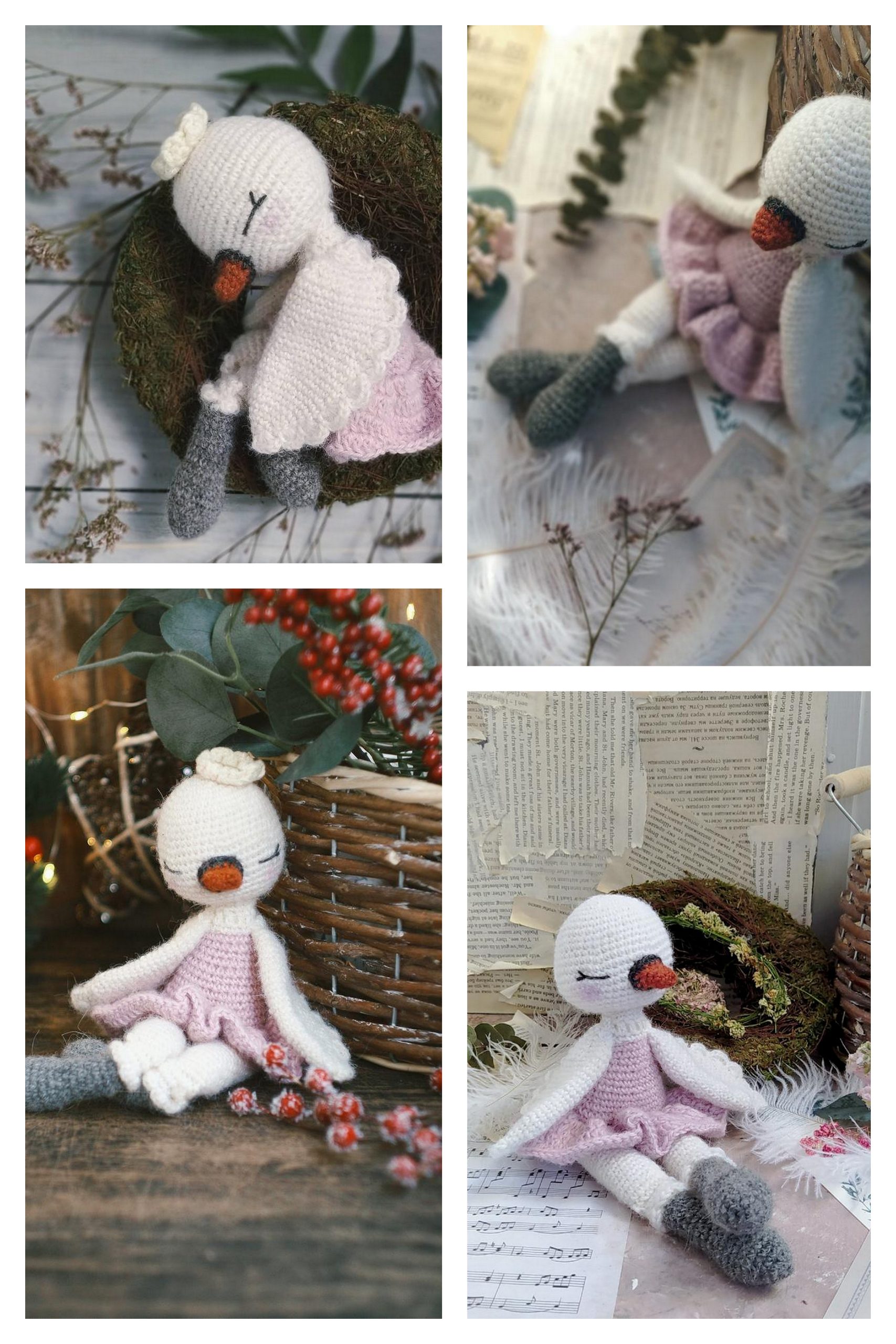 Amigurumi Crochet Swan Free Pattern – Amigurumi
