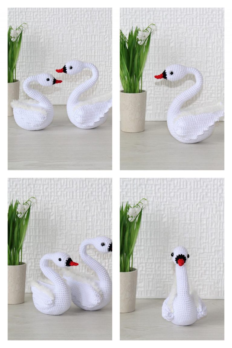 Amigurumi Crochet Swan Free Pattern – Amigurumi