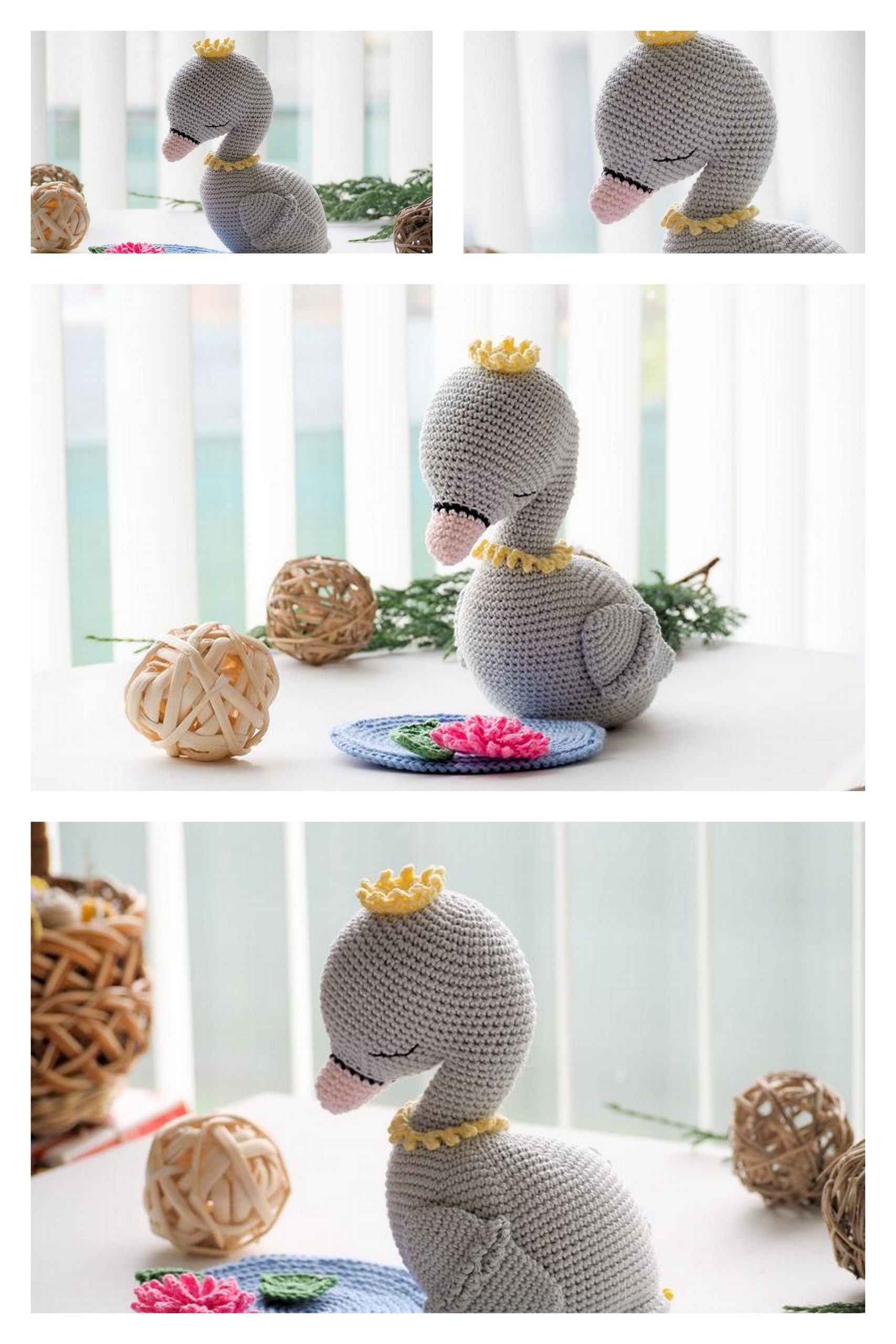 Amigurumi Crochet Swan Free Pattern – Amigurumi