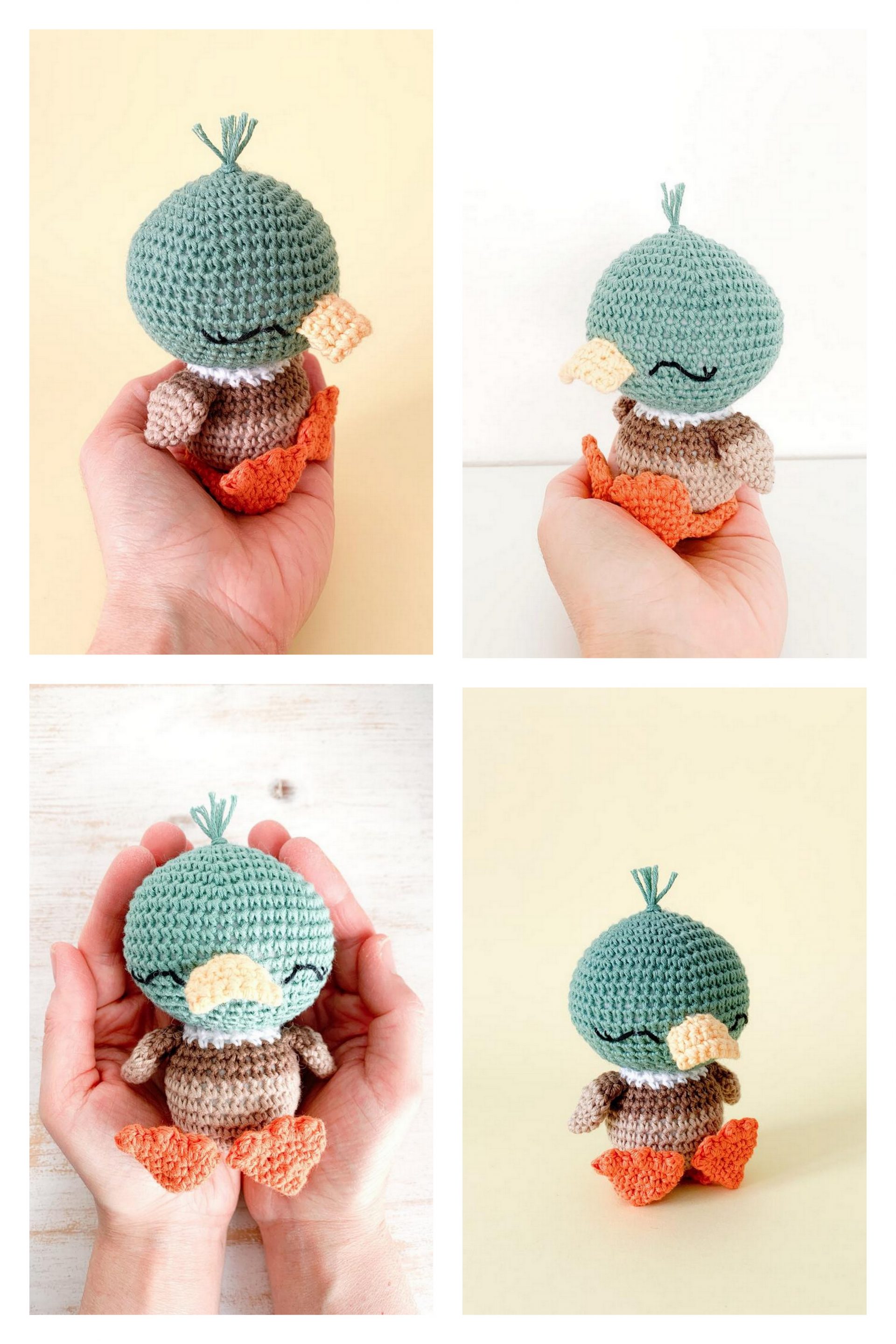 Amigurumi Mini Duck Free Pattern – Amigurumi