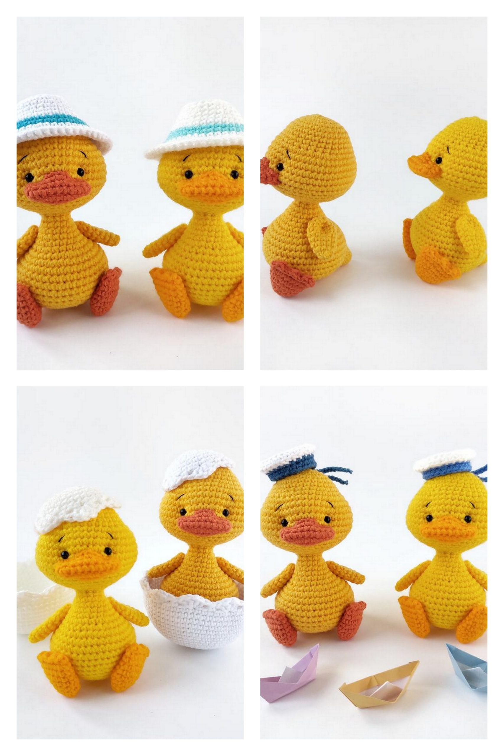 Amigurumi Mini Duck Free Pattern – Amigurumi