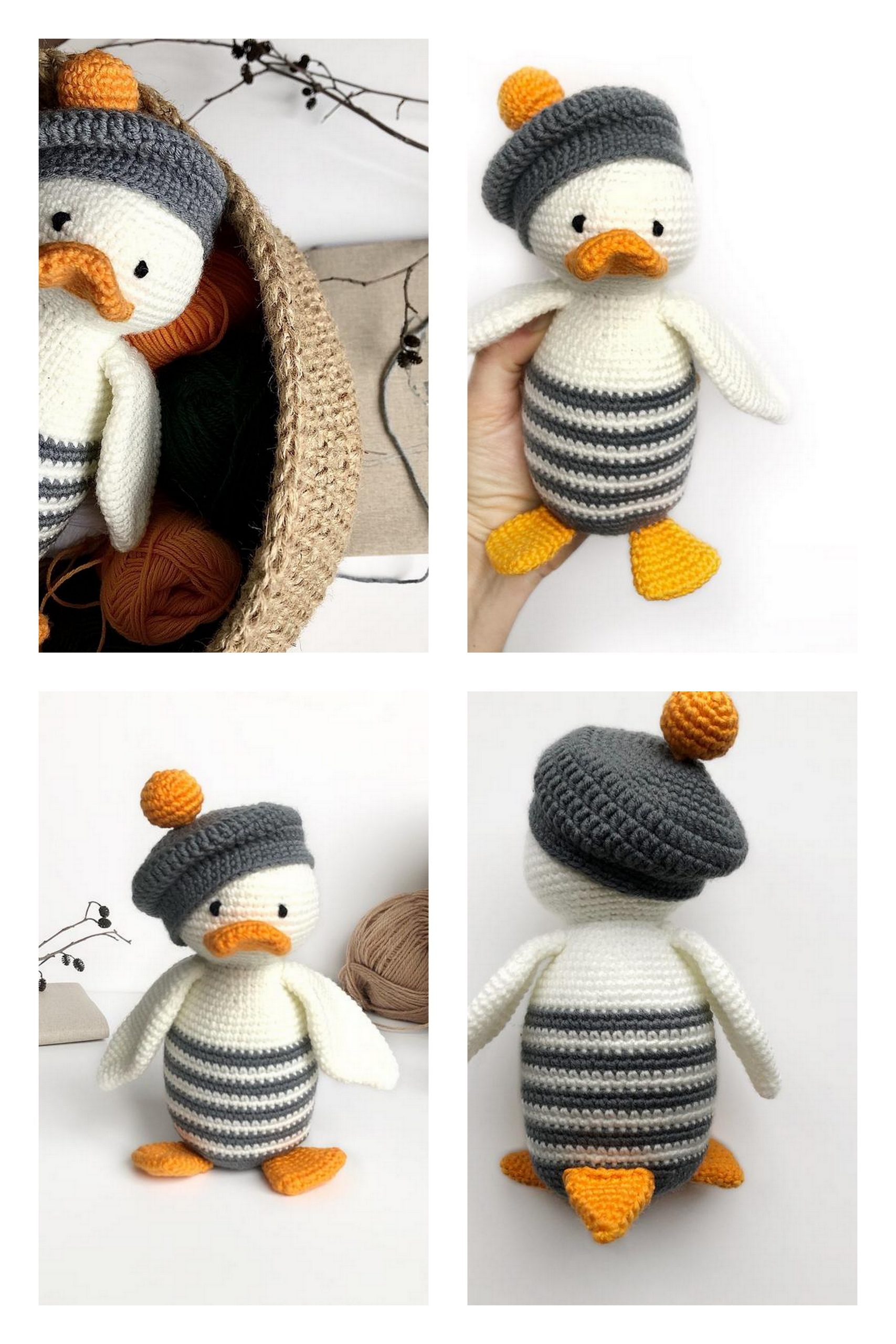 Amigurumi Mini Duck Free Pattern – Amigurumi