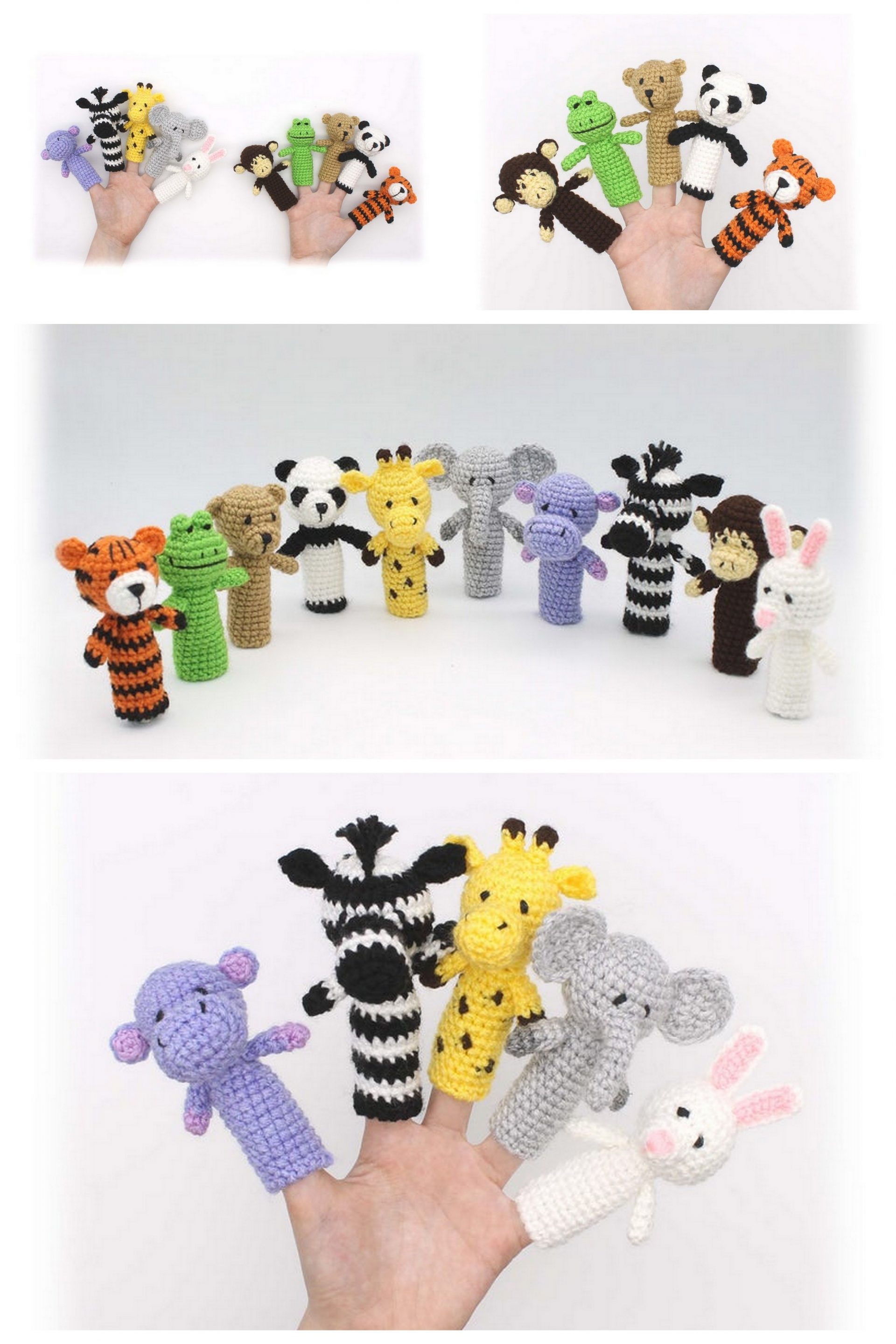 Amigurumi Finger Puppet Heros Free Pattern – Amigurumi