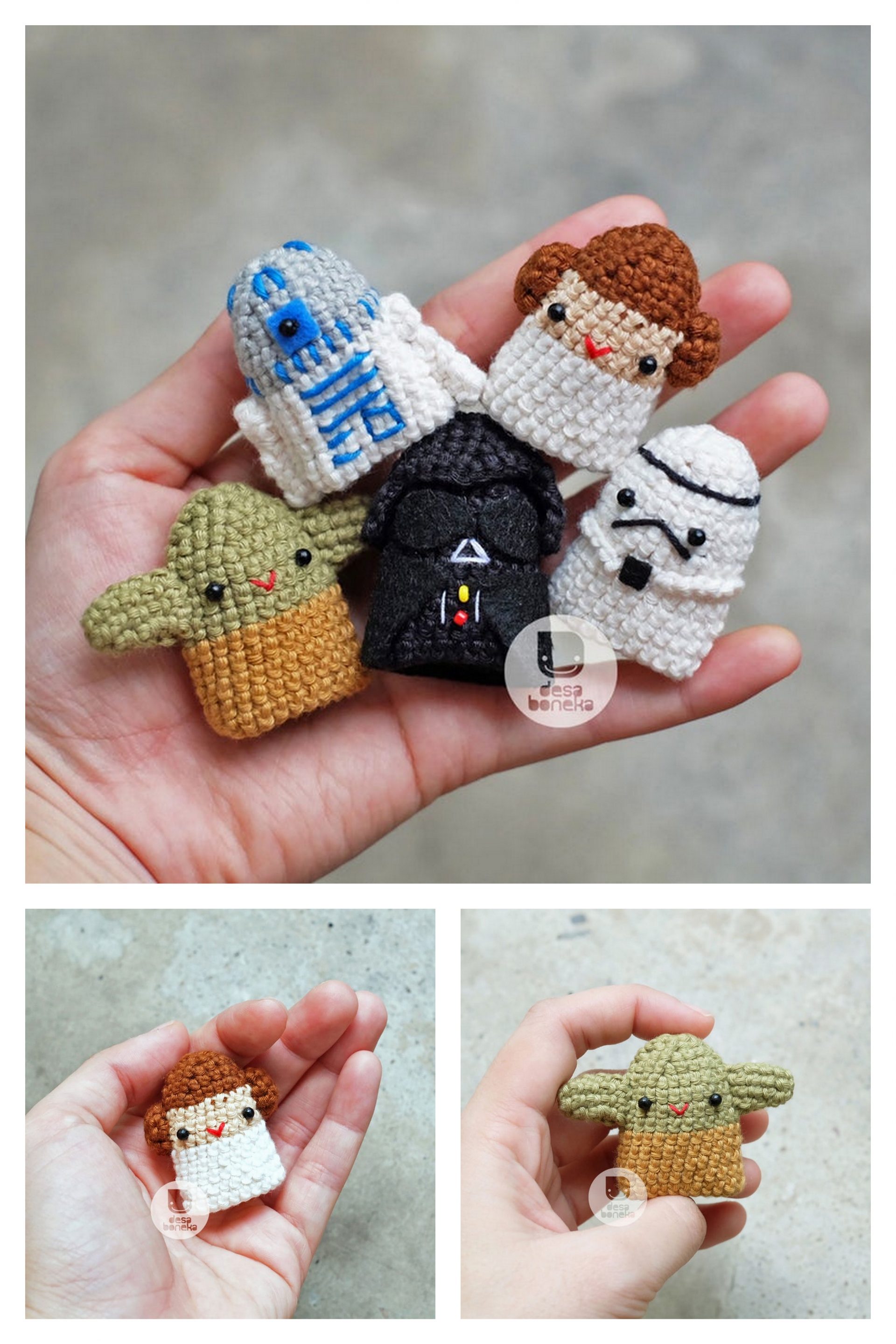 Amigurumi Finger Puppet Heros Free Pattern – Amigurumi