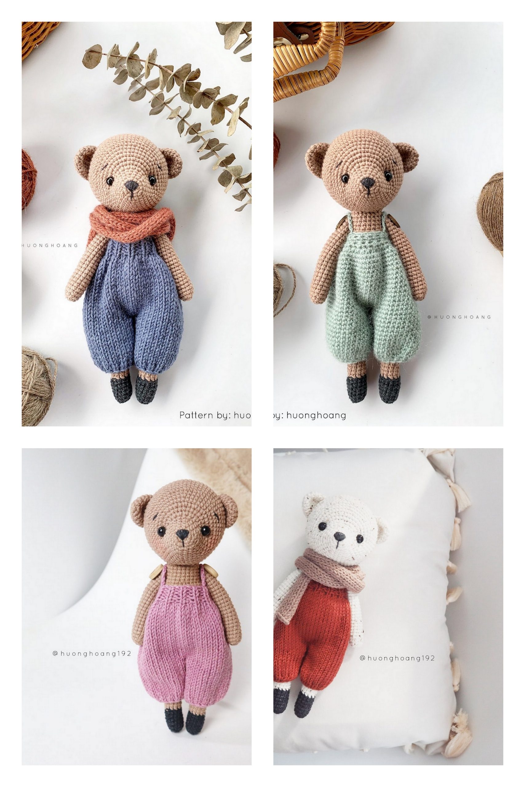 Amigurumi Enzo the Teddy Bear Free Pattern – Amigurumi