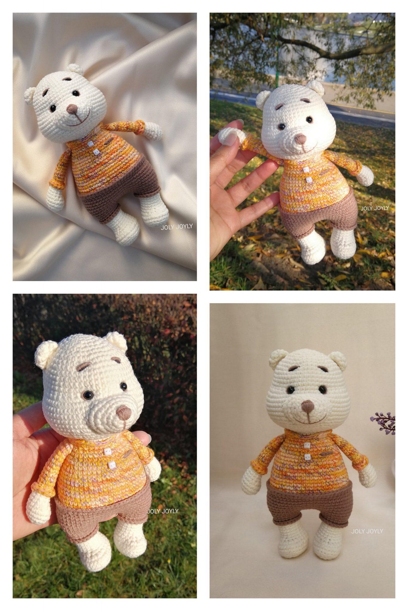 Amigurumi Enzo the Teddy Bear Free Pattern – Amigurumi