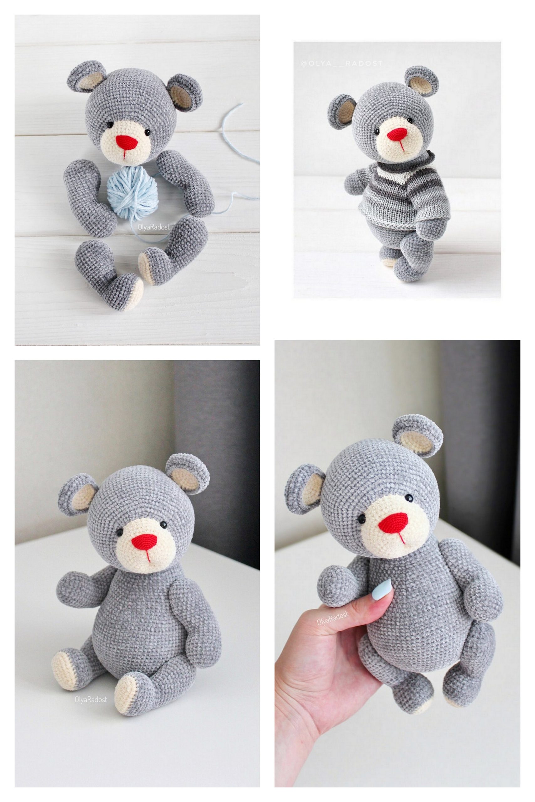 Amigurumi Enzo the Teddy Bear Free Pattern – Amigurumi
