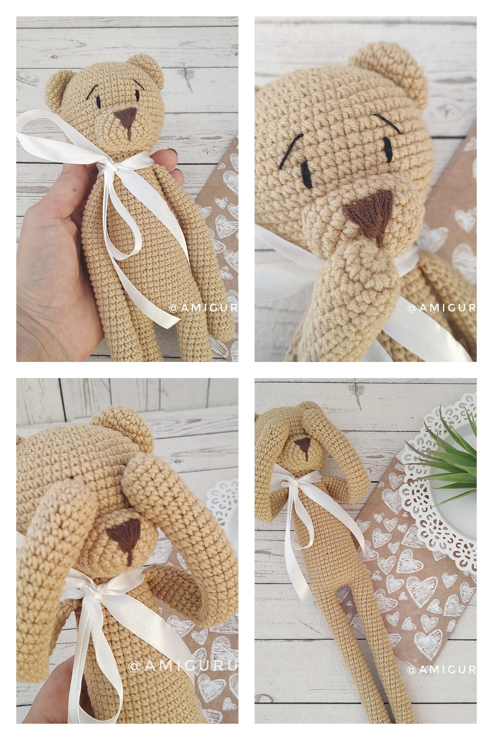 Amigurumi Enzo the Teddy Bear Free Pattern – Amigurumi