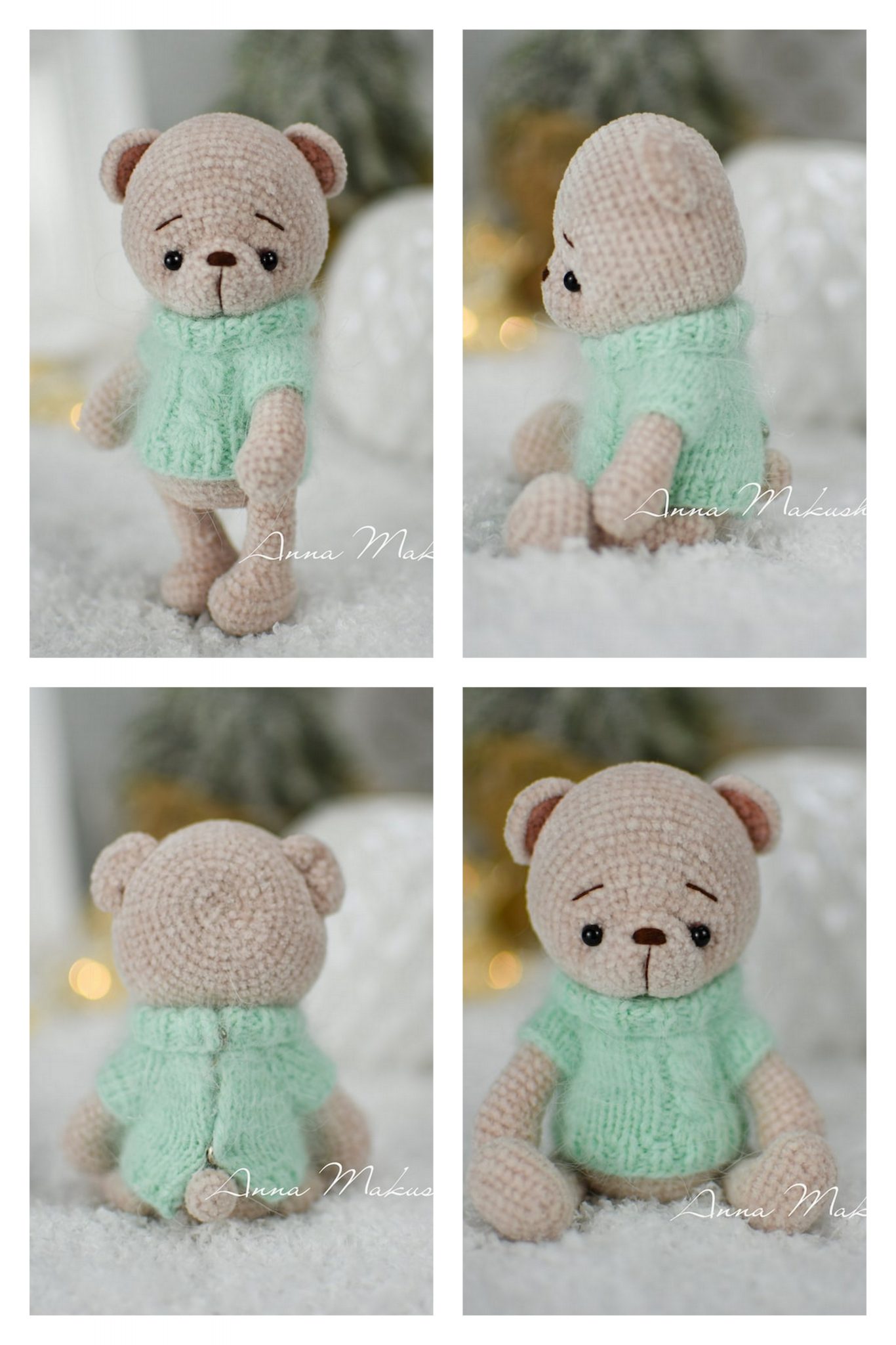 Amigurumi Enzo the Teddy Bear Free Pattern – Amigurumi