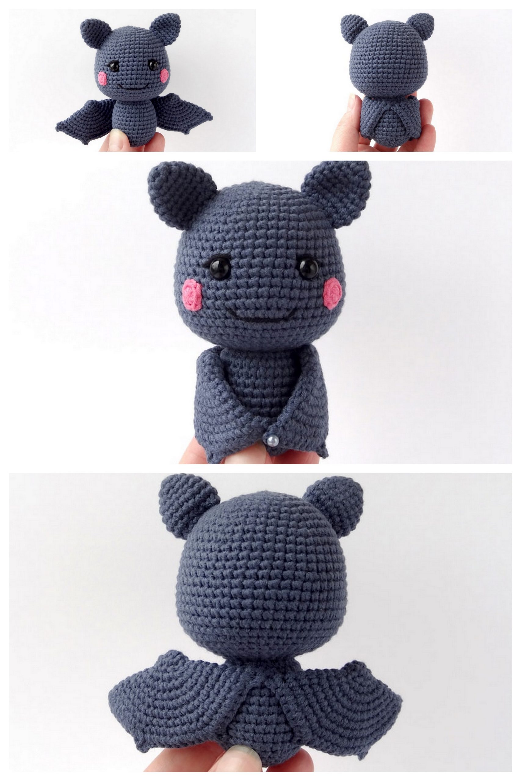 Amigurumi Little Bat Free Pattern – Amigurumi