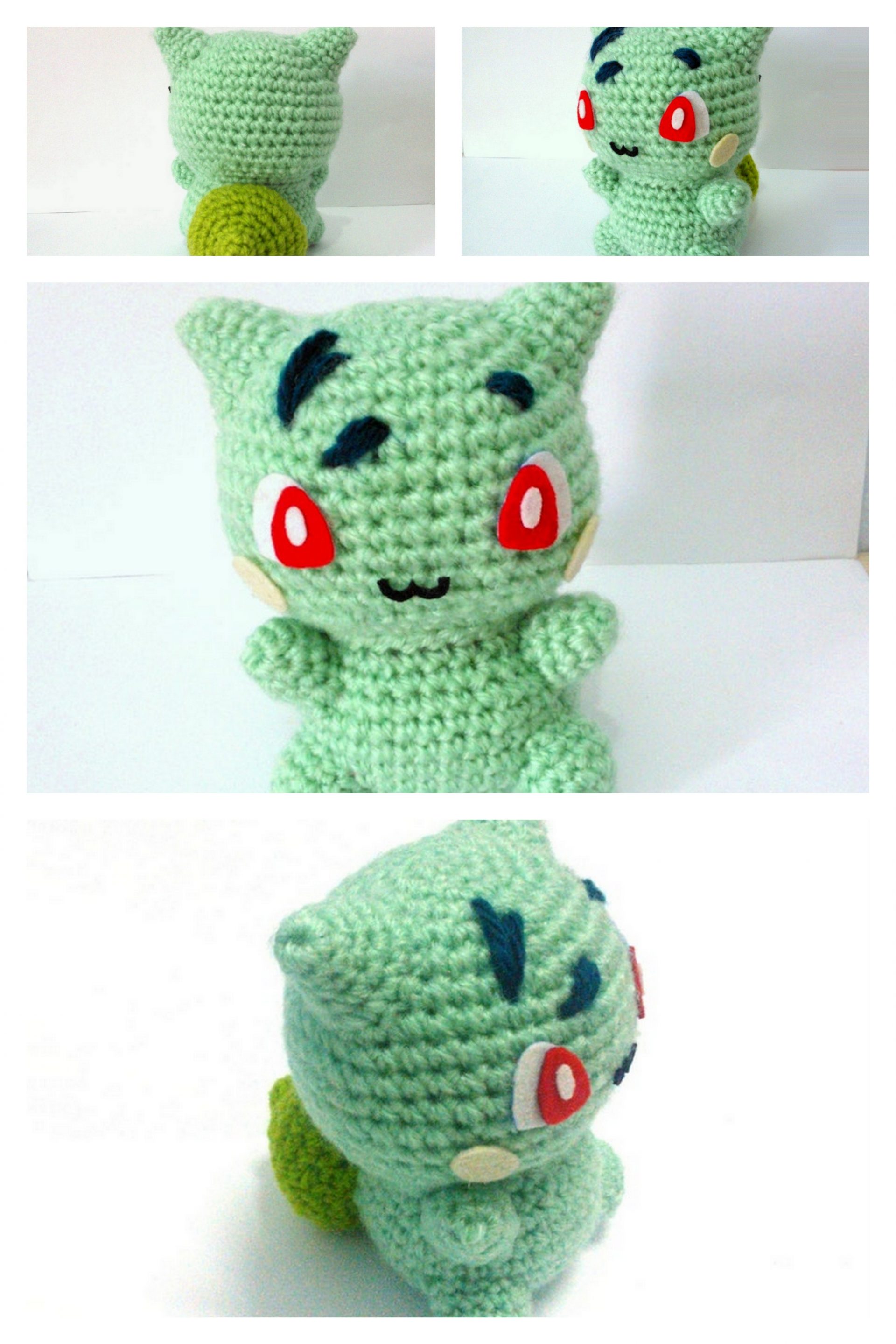 Amigurumi Bulbasaur Free Pattern – Amigurumi