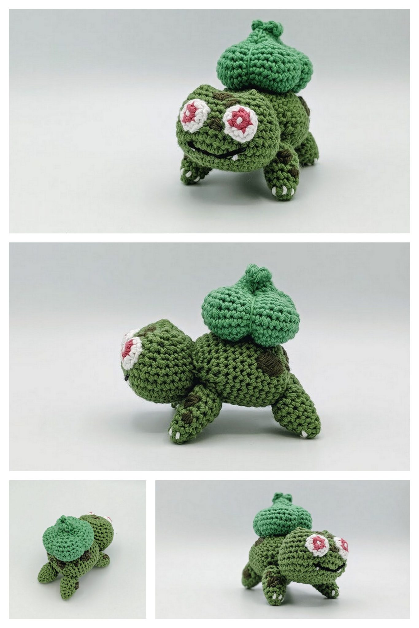 Amigurumi Bulbasaur Free Pattern – Amigurumi