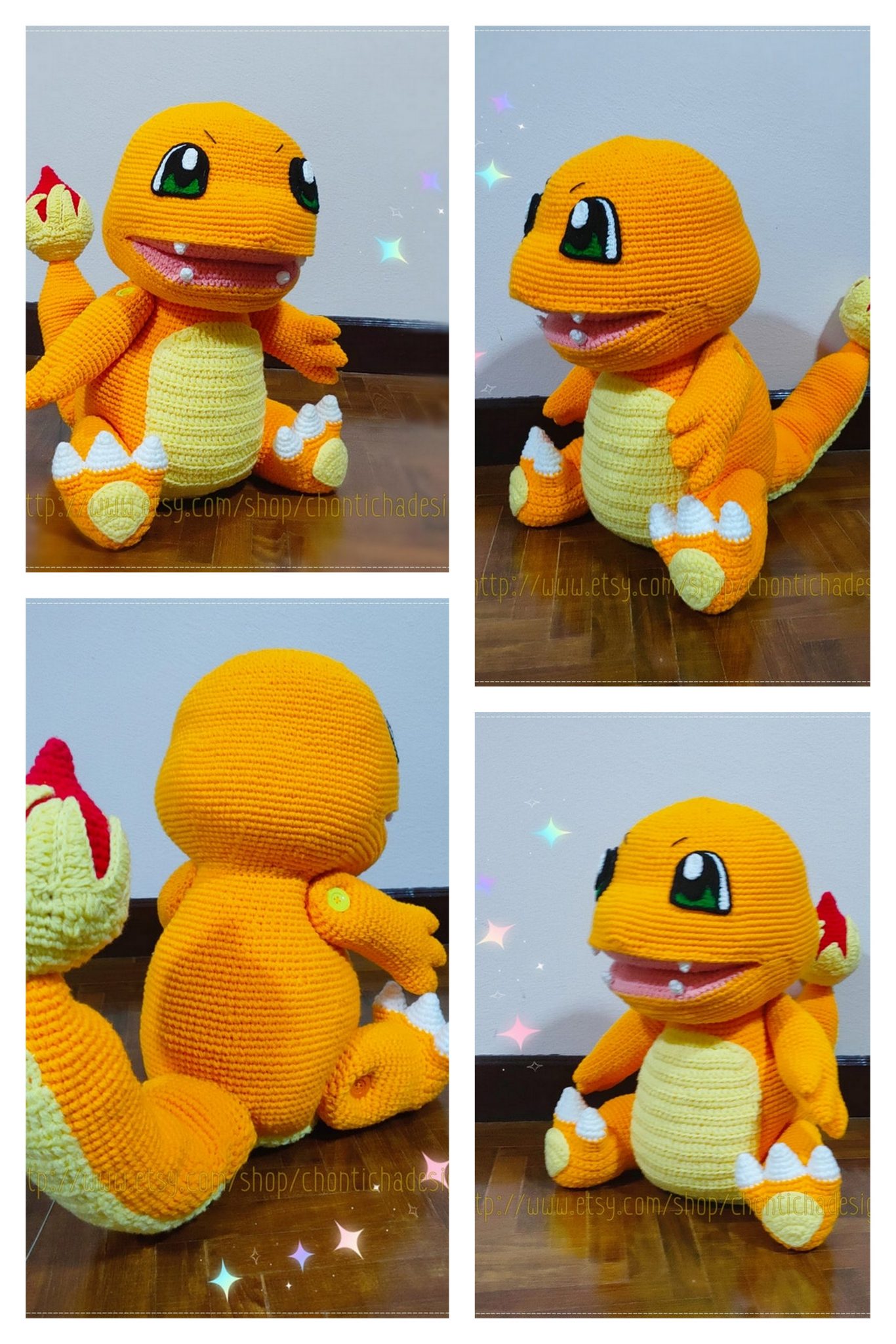 Amigurumi Charmander Free Pattern – Amigurumi