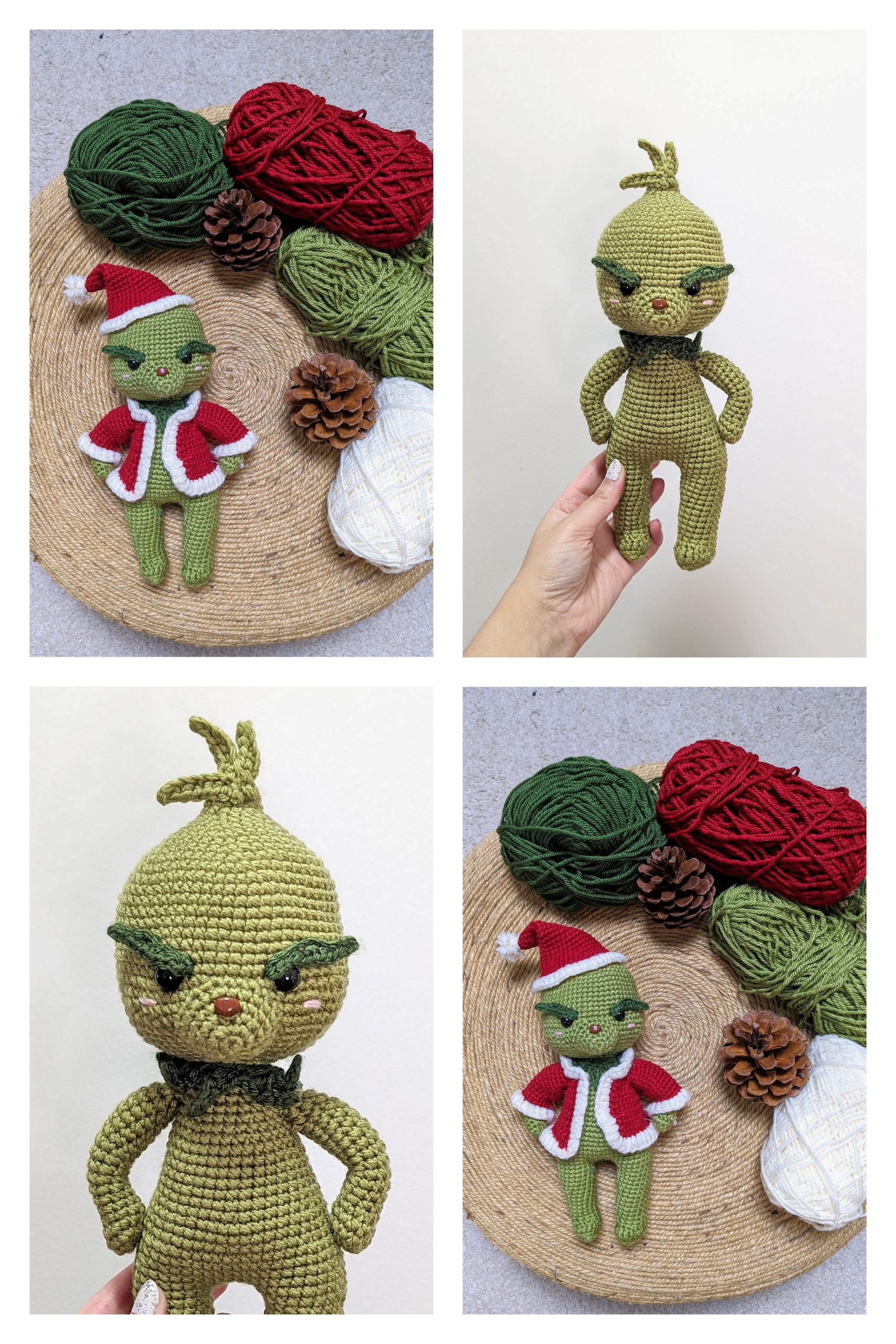 Amigurumi Grinch Free Pattern – 1 – Amigurumi