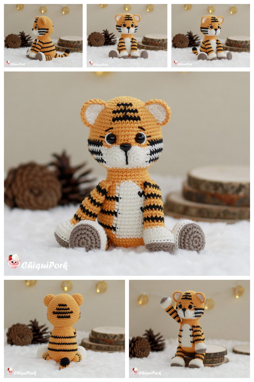 Amigurumi Tiger Free Pattern – 1 – Amigurumi