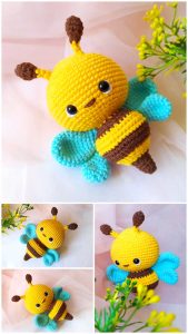 Amigurumi Honey Bee Free Pattern 96 – Amigurumi