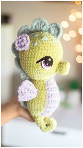 Amigurumi Seahorse Free Pattern 103 – Amigurumi