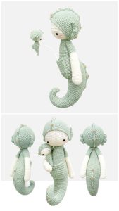 Amigurumi Seahorse Free Pattern 103 – Amigurumi