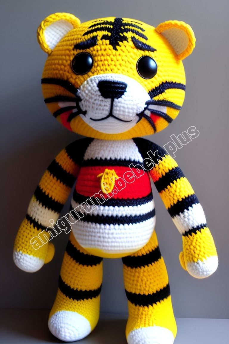 Amigurumi Crochet Tiger Free Pattern 147 – Amigurumi