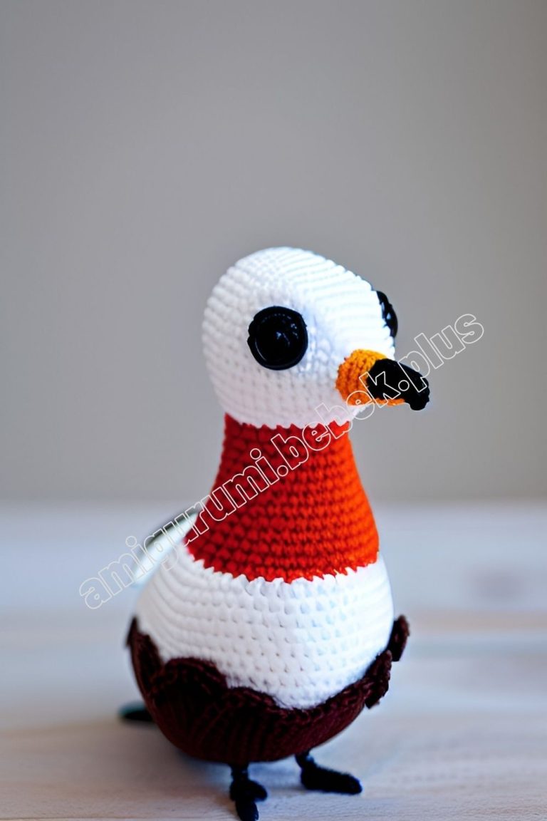 Amigurumi Seagull Crochet Free Pattern 164 – Amigurumi