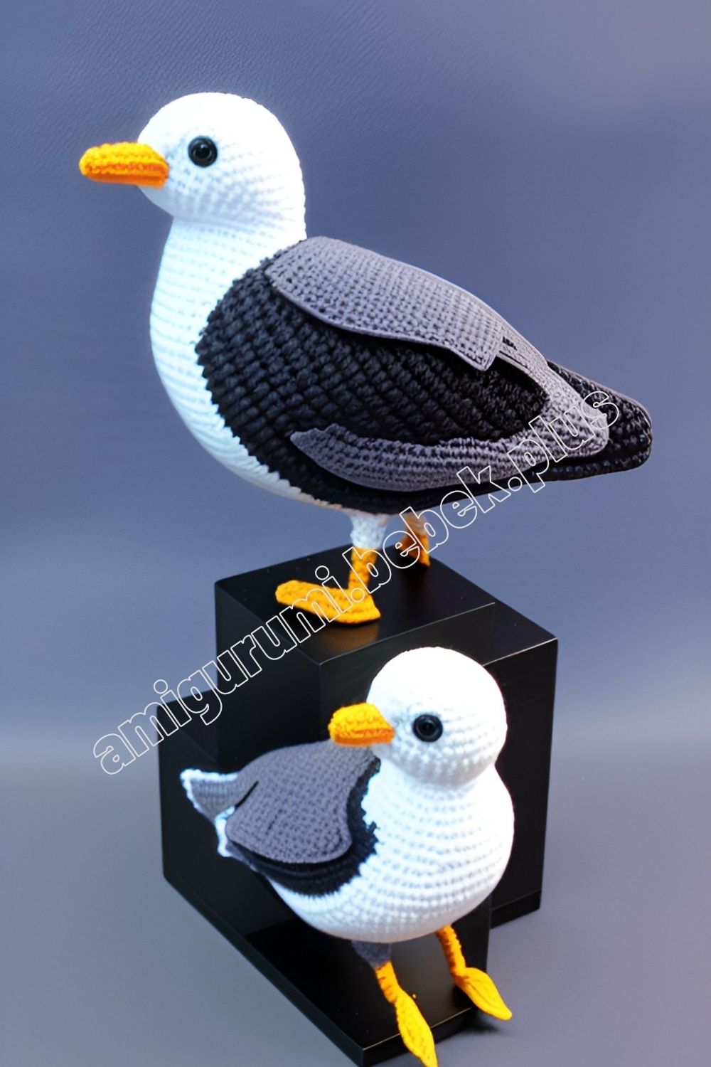 Amigurumi Seagull Crochet Free Pattern 164 – Amigurumi