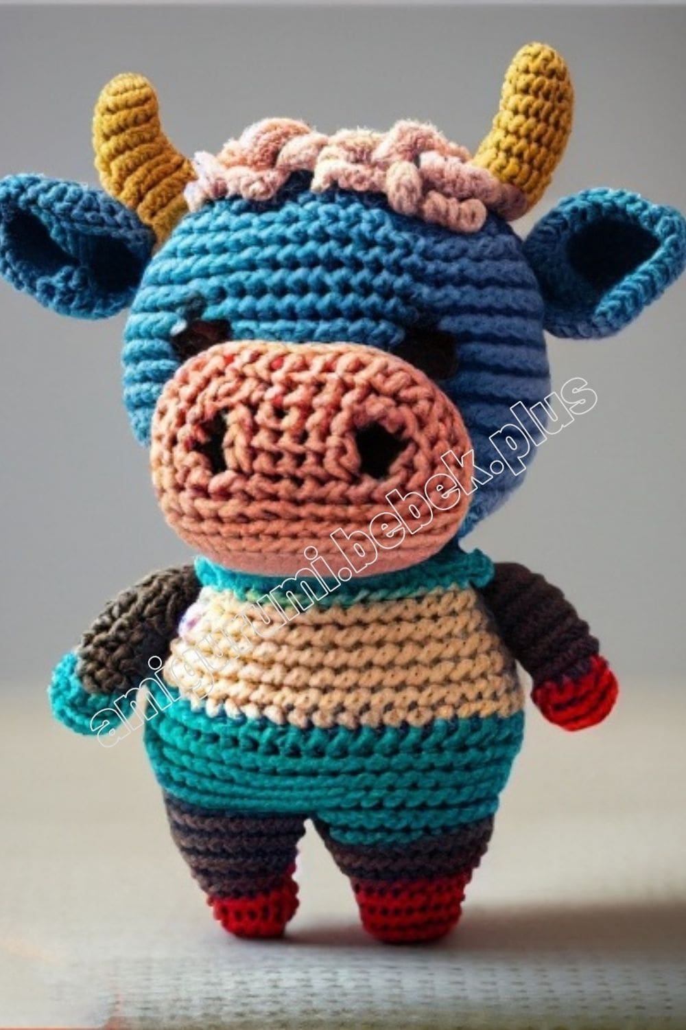 Amigurumi Bull Crochet Free Pattern 188 – Amigurumi