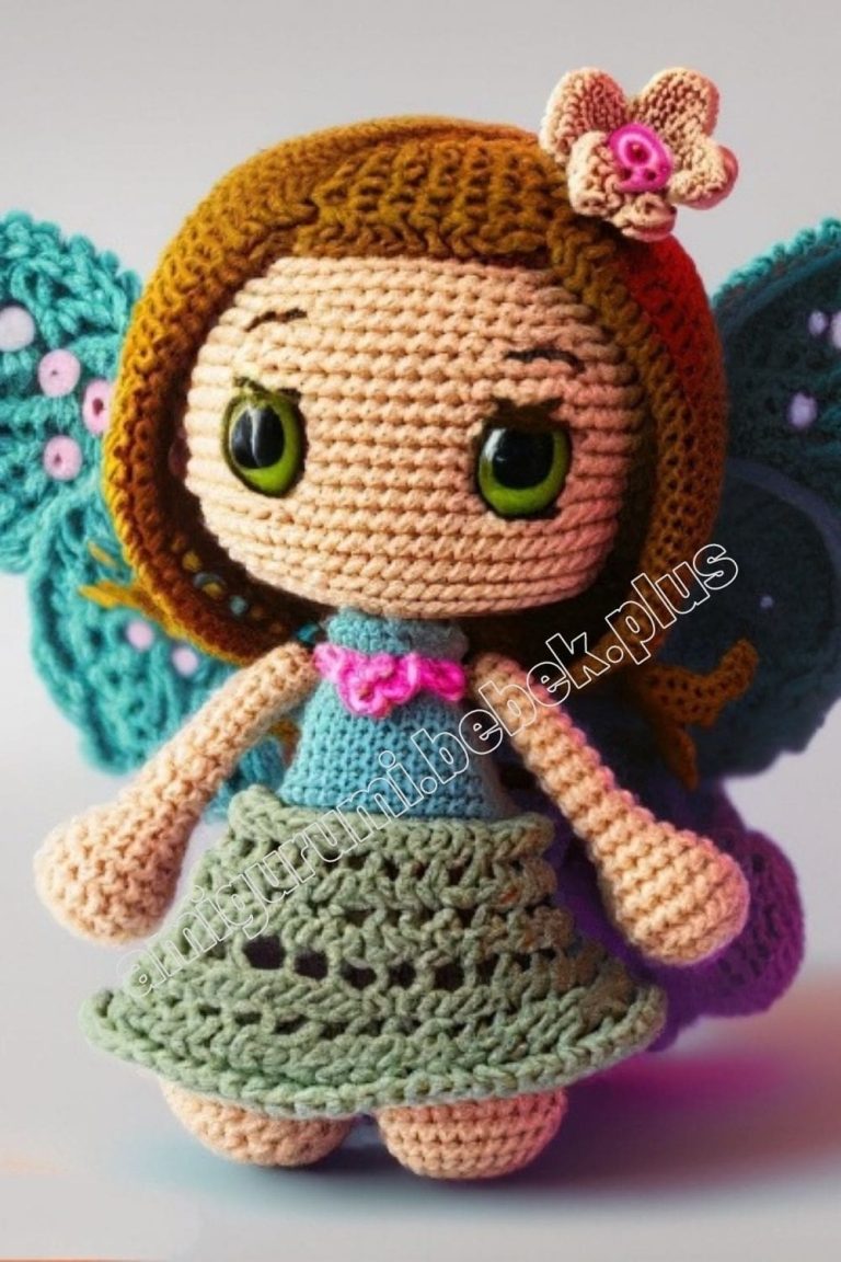 Amigurumi Fairy Crochet Doll Free Pattern 189 – Amigurumi