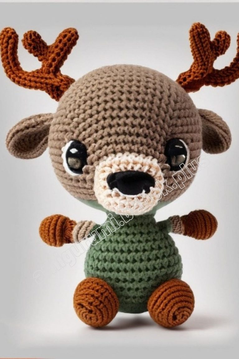 Amigurumi Deer Crochet Free Pattern 199 – Amigurumi