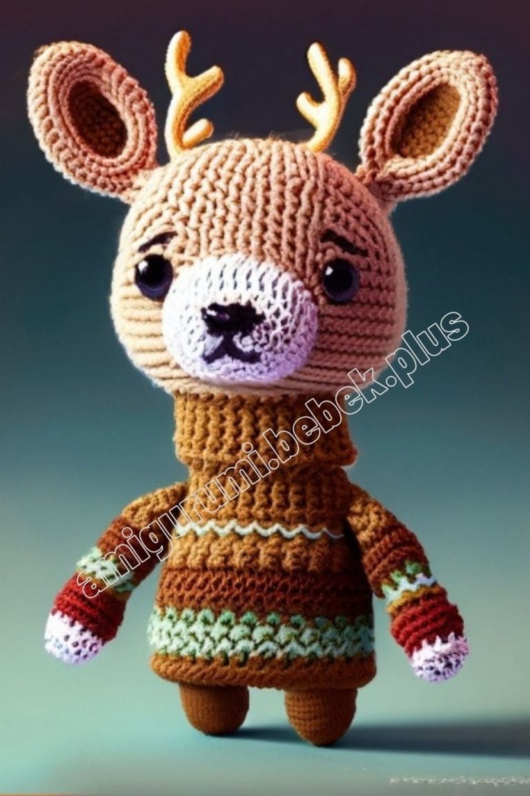 Amigurumi Deer Crochet Free Pattern 199 – Amigurumi