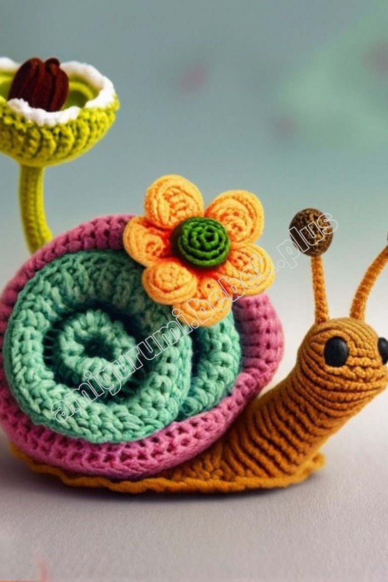 Amigurumi Crochet Snail Free Pattern 195 – Amigurumi